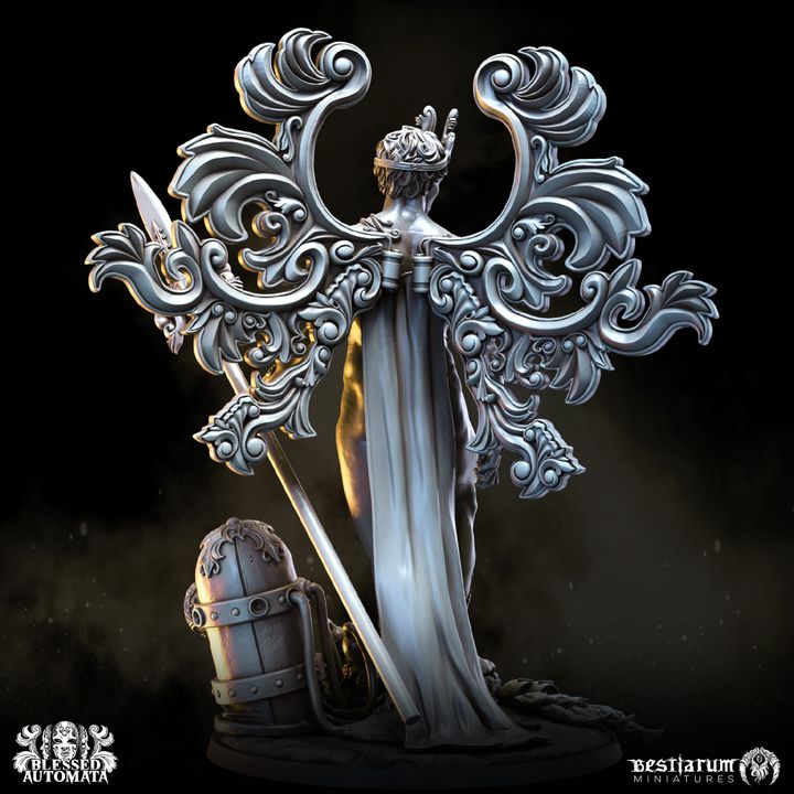 3D Printable The Immaculate Cain | Blessed Automata | Sci Fi by ...