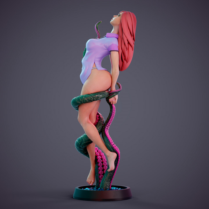 3D Printable Tentacle attack / b by Chagarin