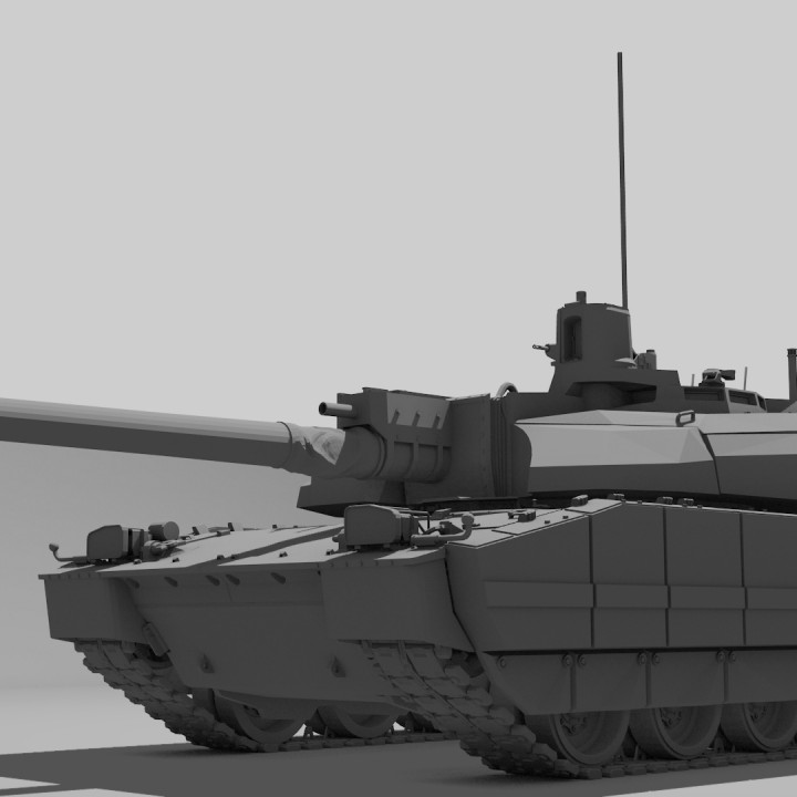 3D Printable Leclerc AZUR by The Military Industrial Complex