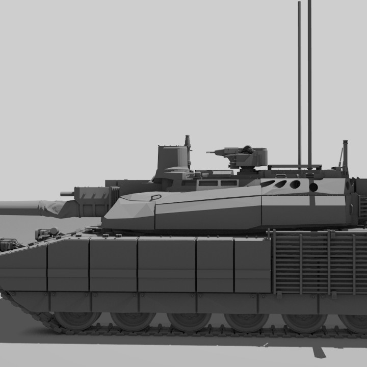 3D Printable Leclerc AZUR by The Military Industrial Complex