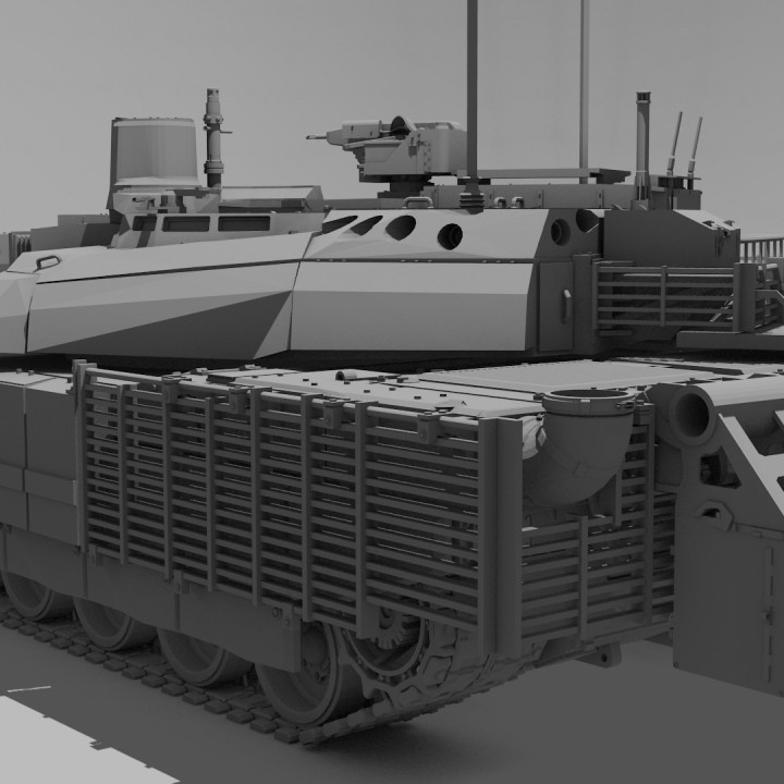 3D Printable Leclerc AZUR by The Military Industrial Complex