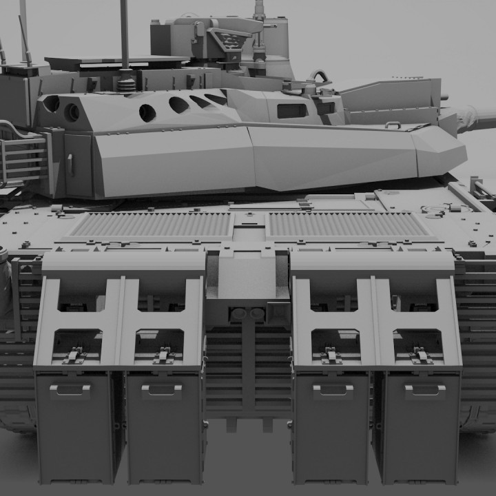3D Printable Leclerc AZUR by The Military Industrial Complex