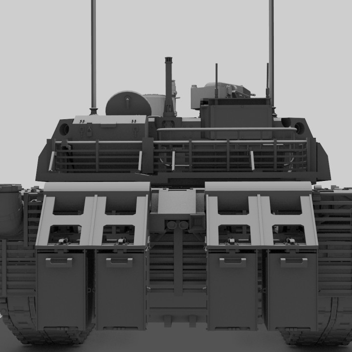 3D Printable Leclerc AZUR by The Military Industrial Complex