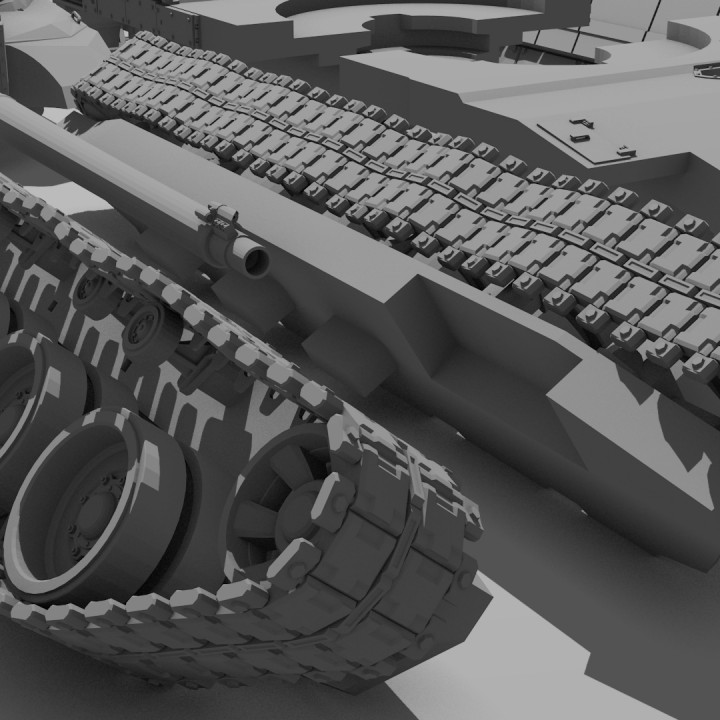 3D Printable Leclerc AZUR by The Military Industrial Complex