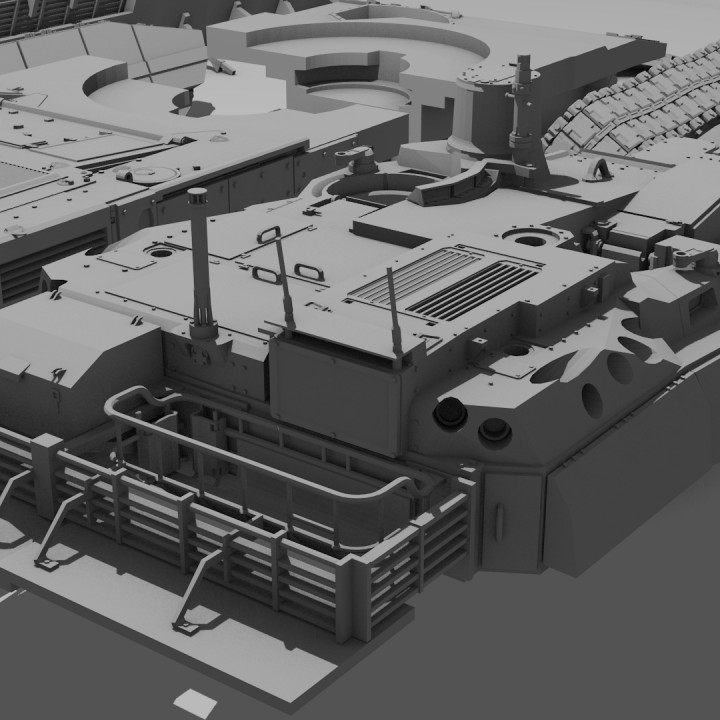 3D Printable Leclerc AZUR by The Military Industrial Complex