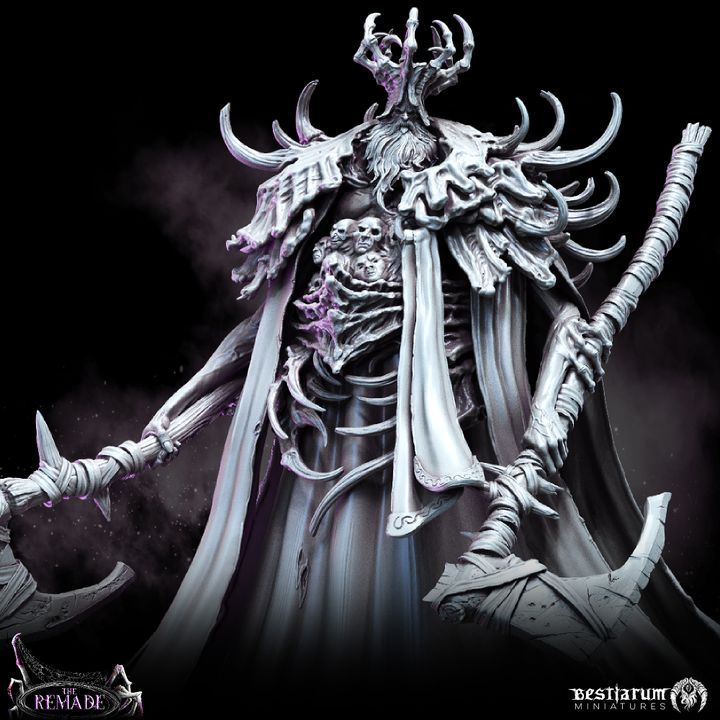 3D Printable Elven Underking Auberon by Bestiarum Miniatures