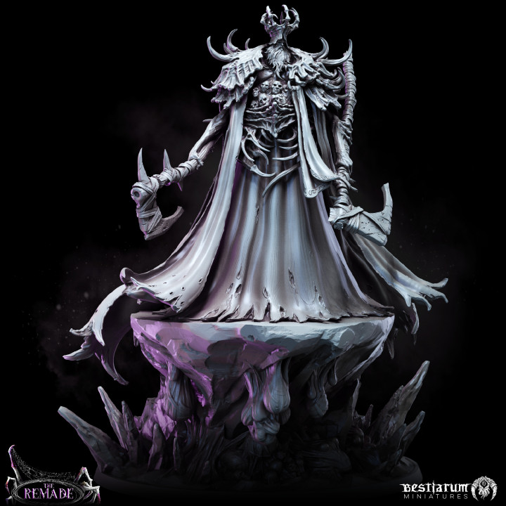 3D Printable Elven Underking Auberon by Bestiarum Miniatures