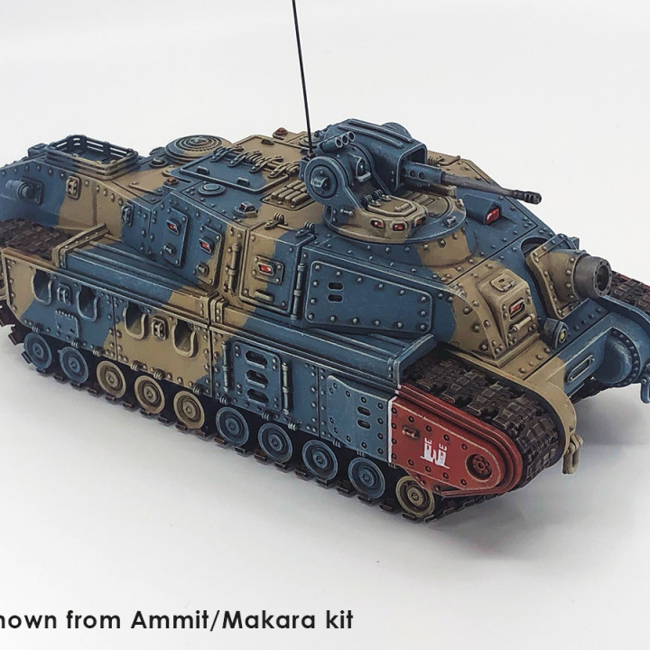 3D Printable Rondache Heavy Armored Carrier by Nate Feyma