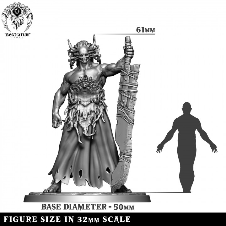3D Printable Royal Guard Remade Elf x2 by Bestiarum Miniatures
