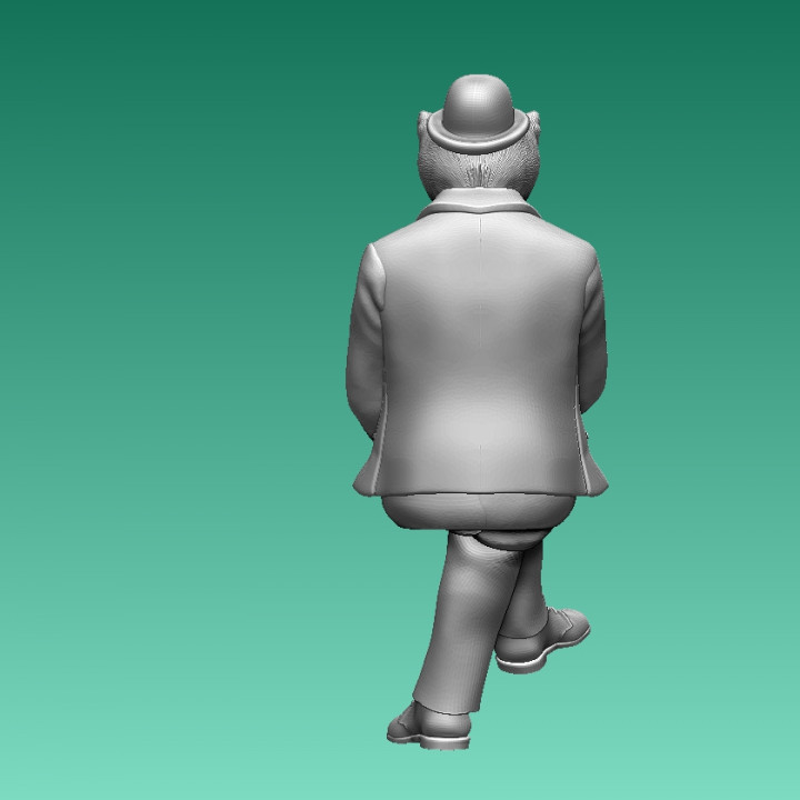 3D Printable cat man by Dmitry Tishchenkov