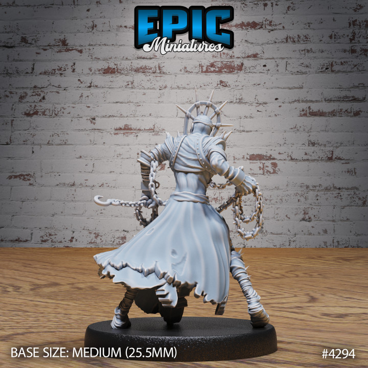 3D Printable Chain Demon / Ancient Hell Lord / Abyss Devil Warrior ...