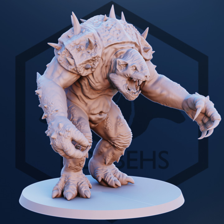 3D Printable Graug Trolls by Tidrewski Kolbehs