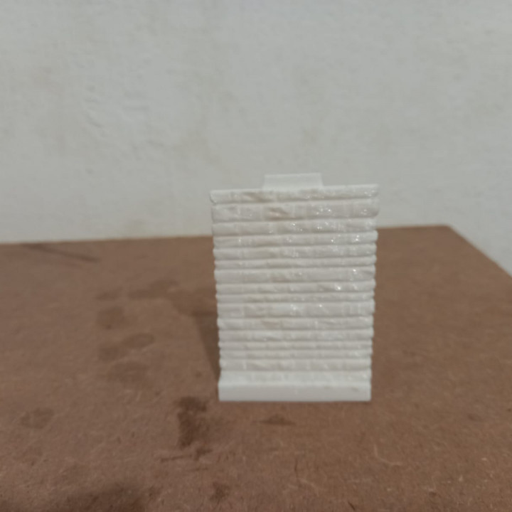 3D Printable Vulcano's Instant Fortress sample wall by Víctor Iván Coello