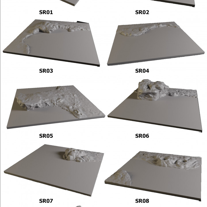 3D Printable SM - lake modules by Jörg Cappel