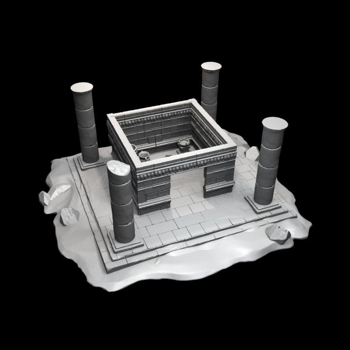 3D Printable DRM002 Desert M3 Diorama :: Game Pop Dioramas :: Black ...