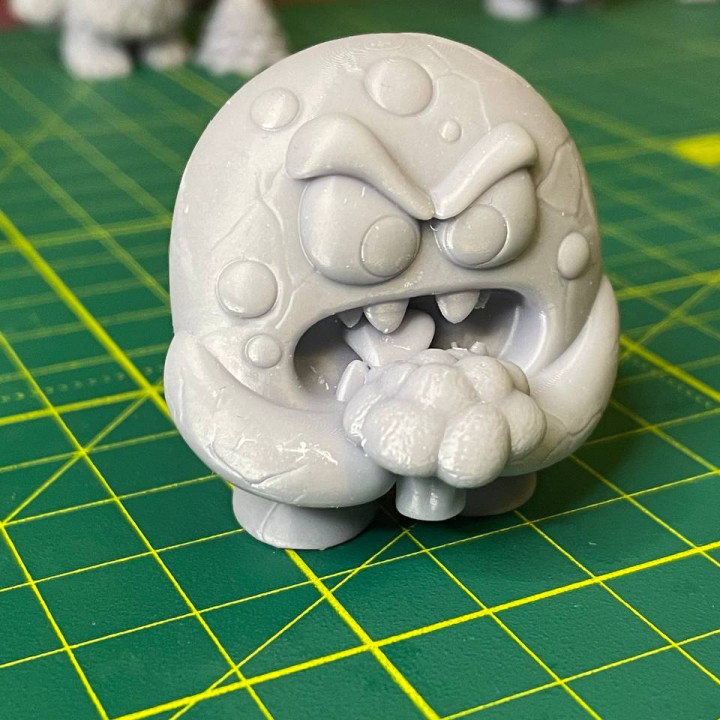 3D Printable ANGRY COOKIE by Grass Hopper