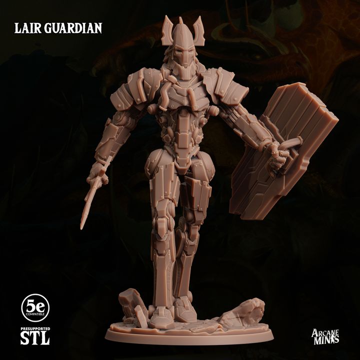 3D Printable Lair Guardian by Sordane Publishing