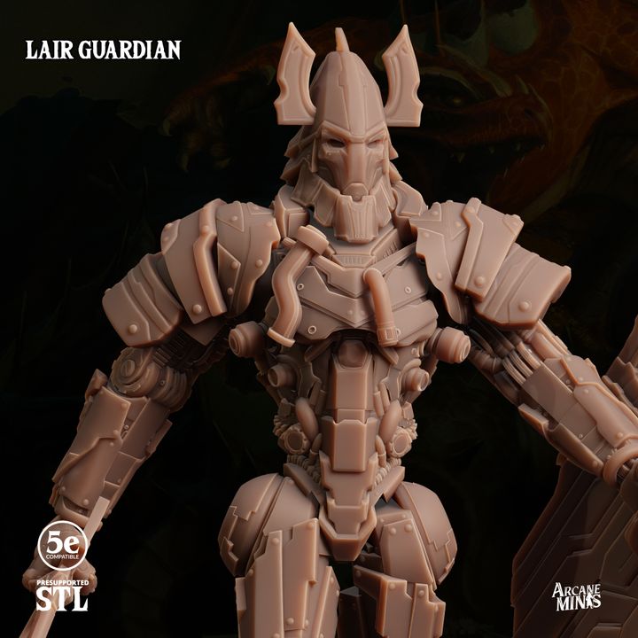 3D Printable Lair Guardian by Sordane Publishing
