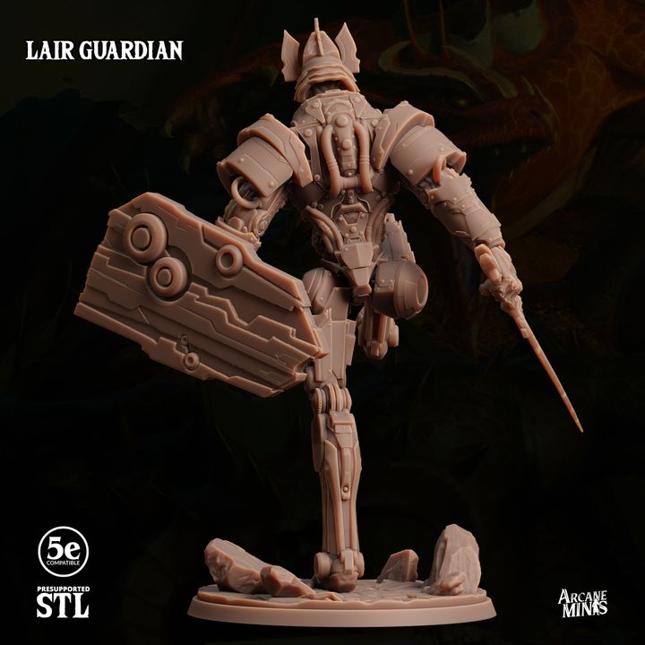 3D Printable Lair Guardian by Sordane Publishing