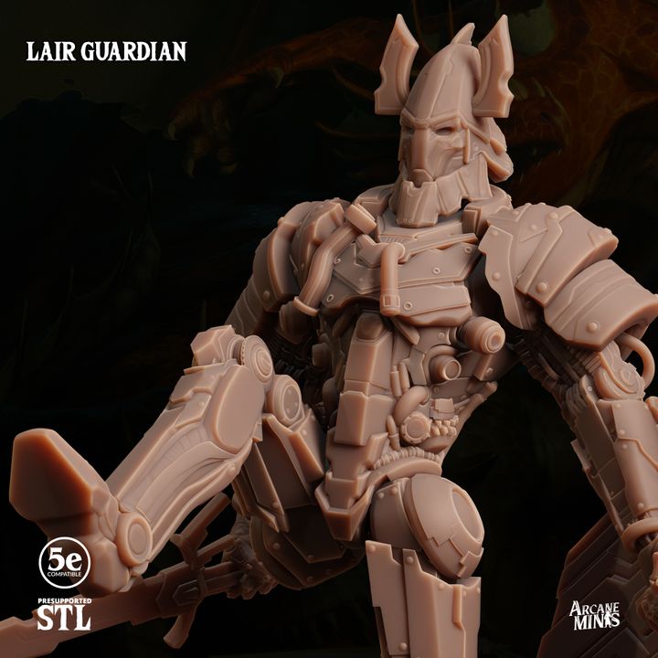 3D Printable Lair Guardian by Sordane Publishing