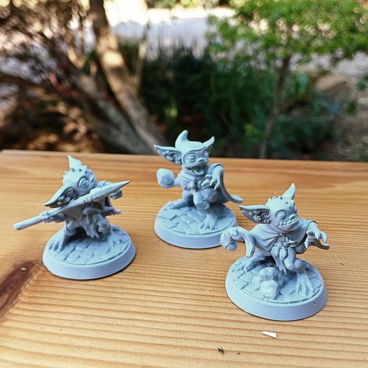 3D Printable Tiny Goblins! - Ranged Units by Demon Door Minis
