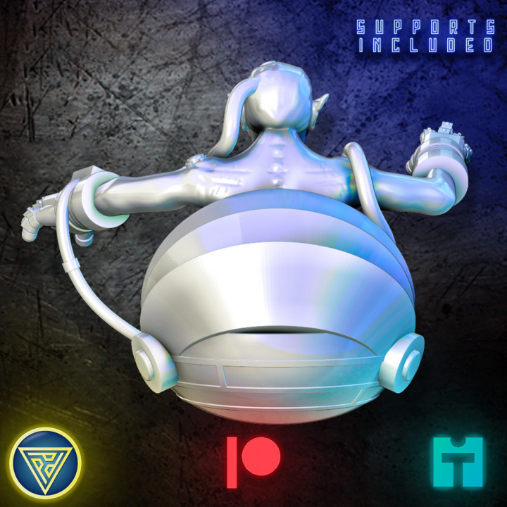 3D Printable Daemon Set by Print Paint Play