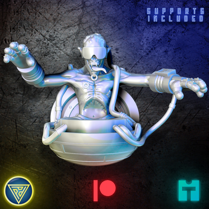 3D Printable Daemon Set by Print Paint Play