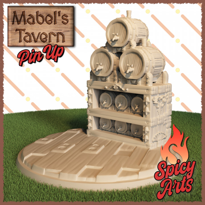 3D Printable Mabels Tavern - FULL COLLECTION by Spicy Arts