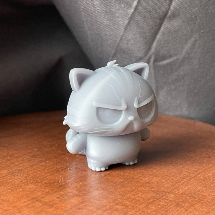 3D Printable GRUMPY CAT by Grass Hopper