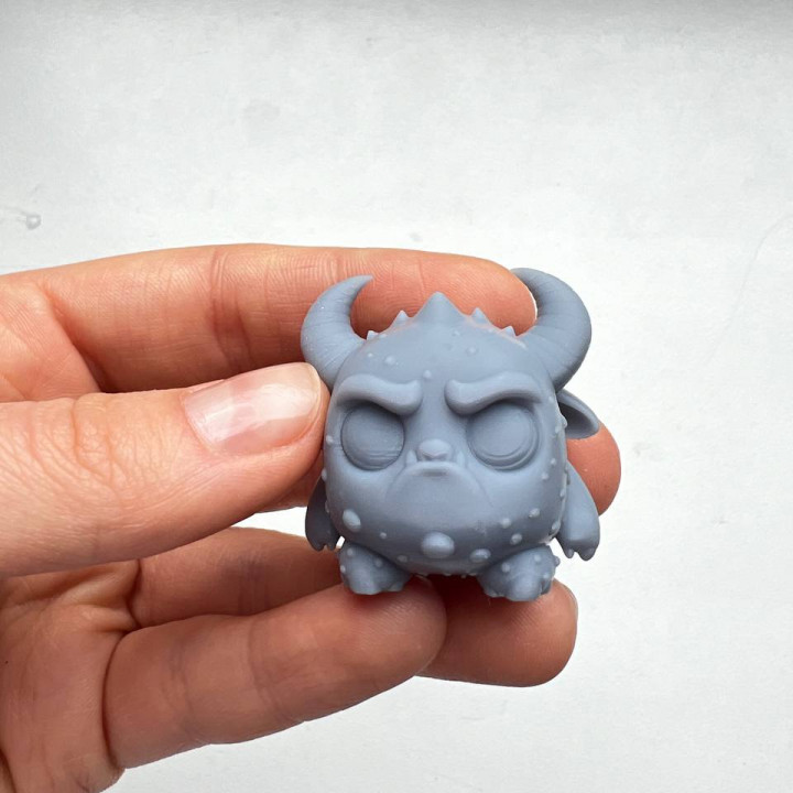3D Printable GRUMPY (MONSTER) DUDE by Grass Hopper