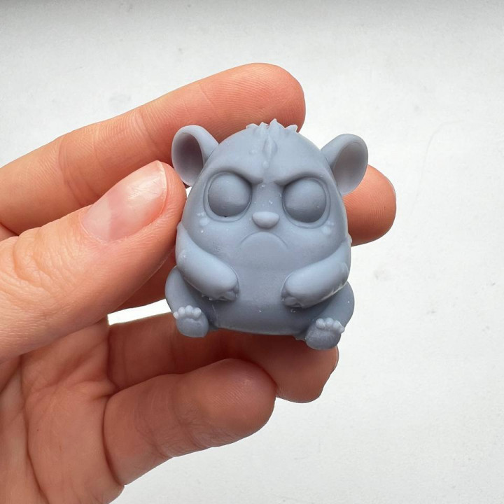 3D Printable GRUMPY MOUSE by Grass Hopper