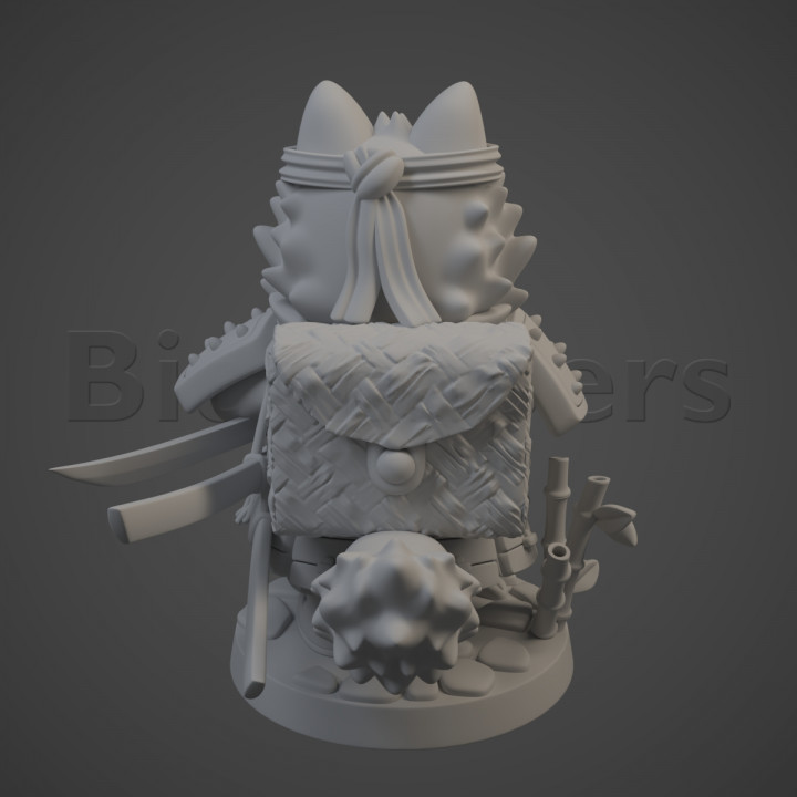 3D Printable Root Vagabond Factiont (Ronin) Boardgame Figure by ErmyanArts