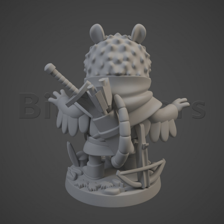 3D Printable Root Vagabond Faction (Vargant) Boardgame Figure by ErmyanArts