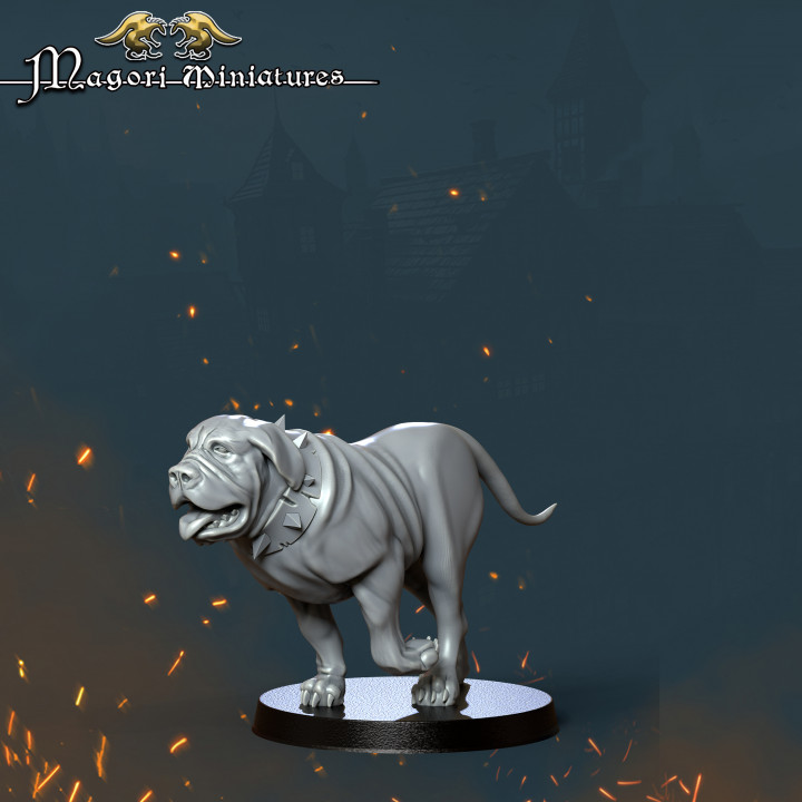 3D Printable War dogs by Magori Minaitures