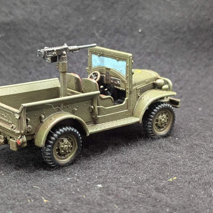3D Printable Dodge WC-21 weapons carrier (½-ton) (US, WW2) by Wargame3d