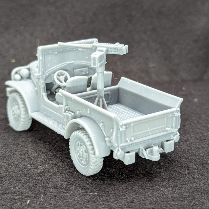 3D Printable Dodge WC-21 weapons carrier (½-ton) (US, WW2) by Wargame3d