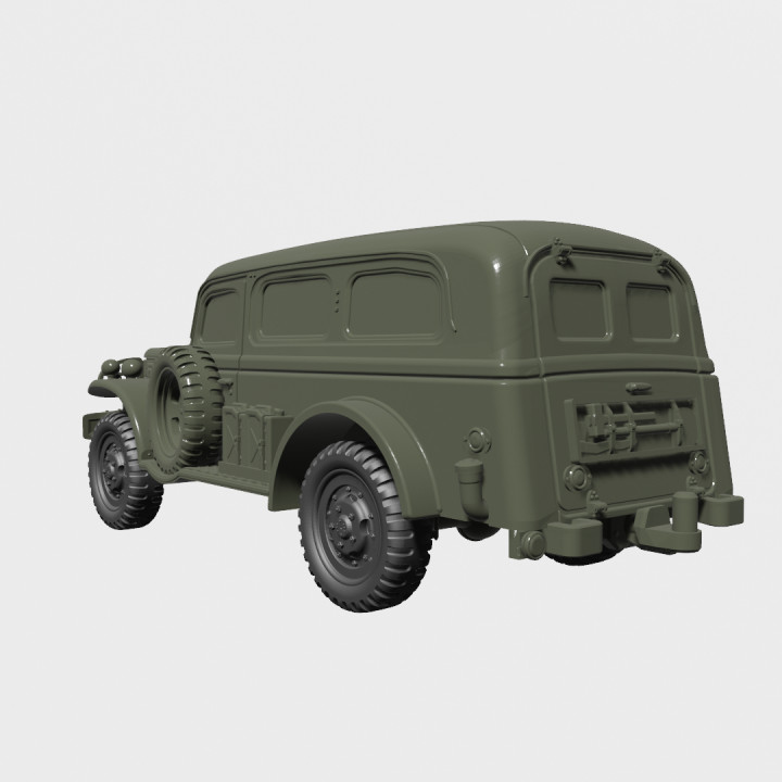 3D Printable Dodge WC-53 Carryall (US, WW2) by Wargame3d