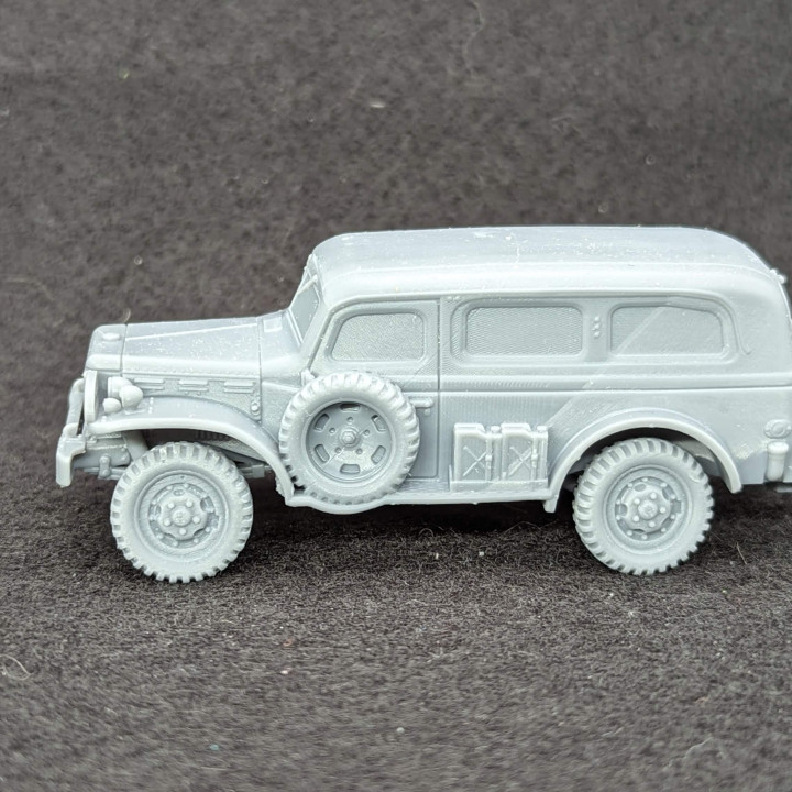 3D Printable Dodge WC-53 Carryall (US, WW2) by Wargame3d