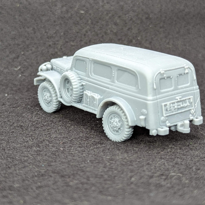 3D Printable Dodge WC-53 Carryall (US, WW2) by Wargame3d