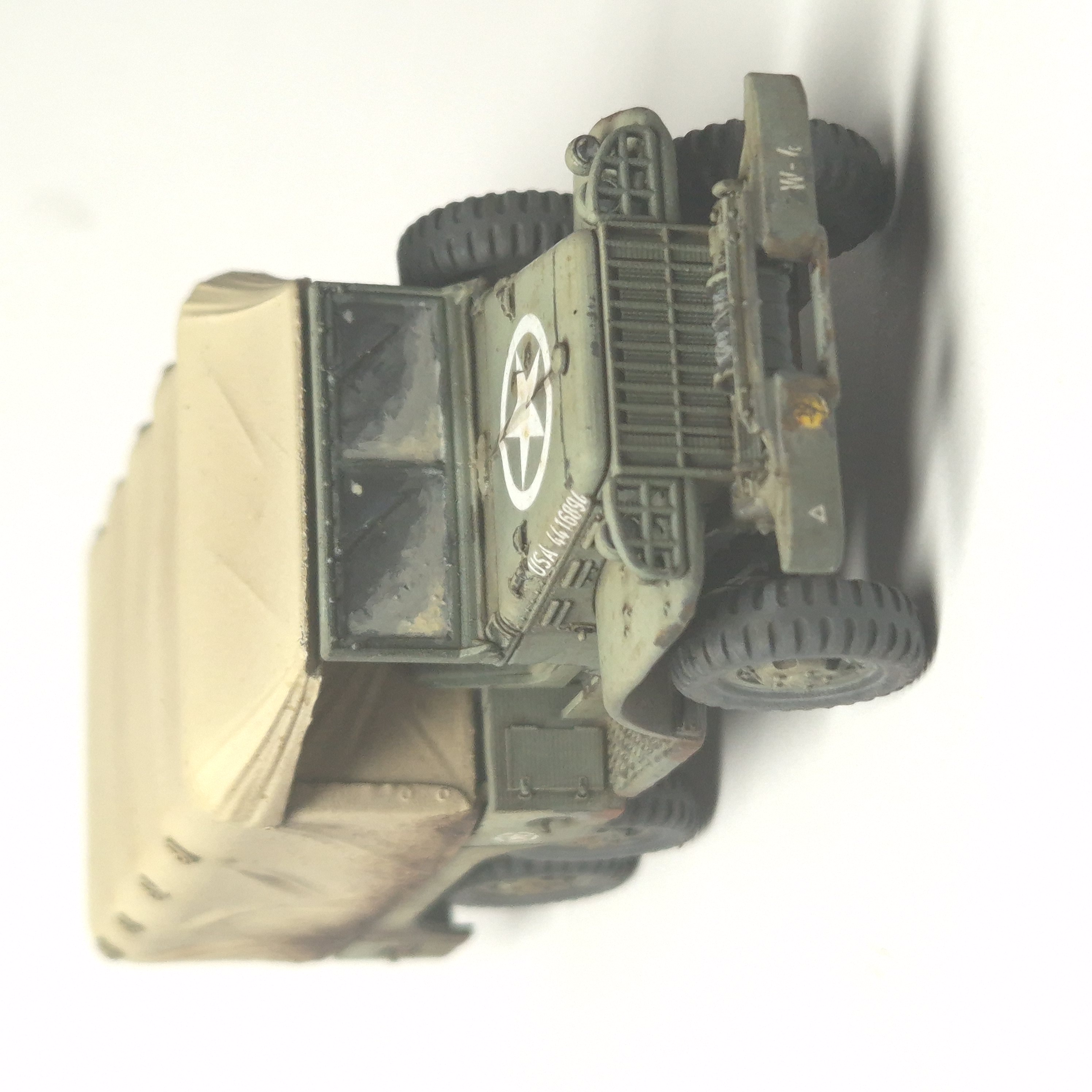 3D Printable Dodge WC-63 with winch + machine gun (1.5‑ton, 6x6) - open ...