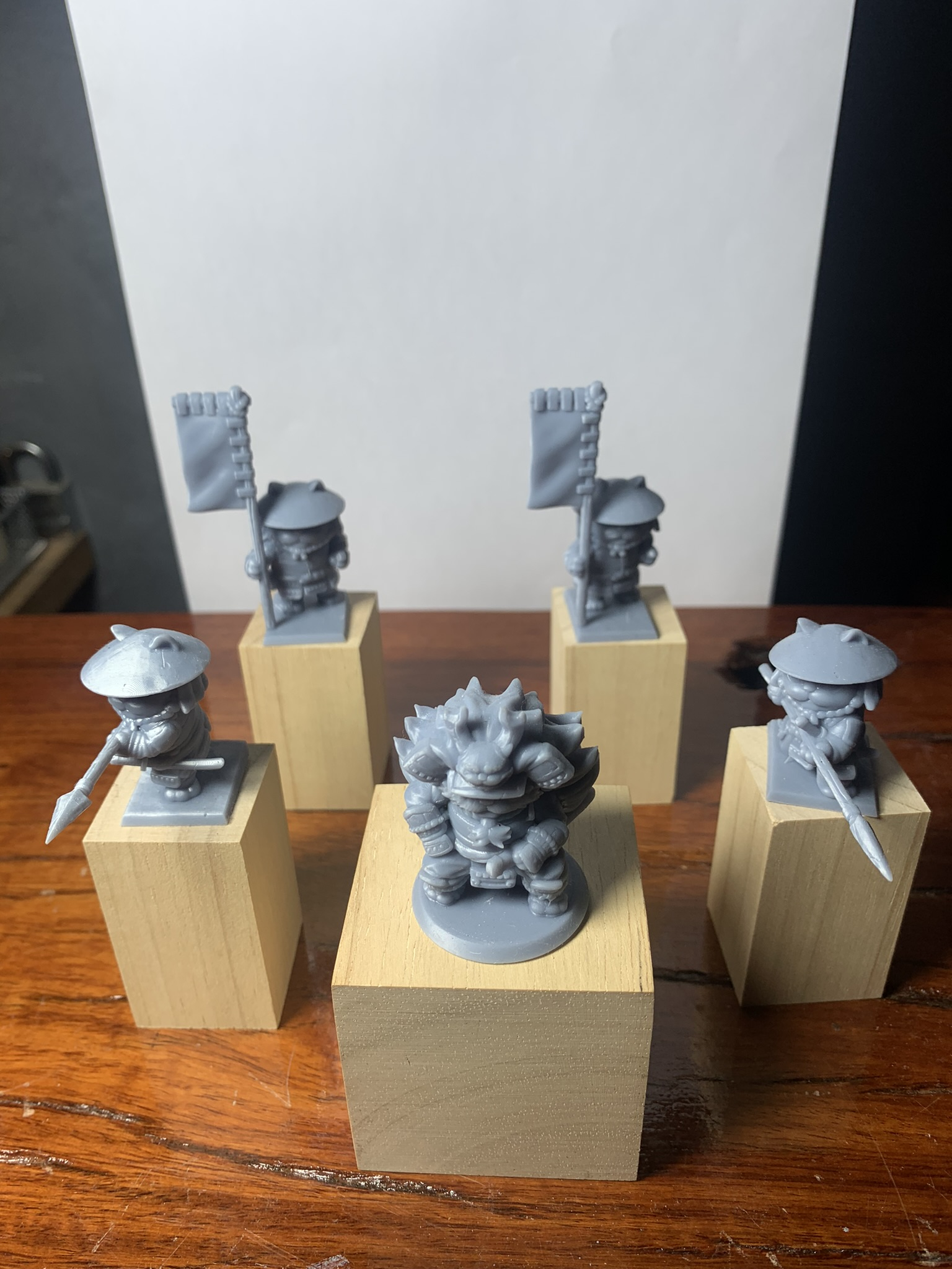3D Printable CAT SAMURAI 001 by Art of V