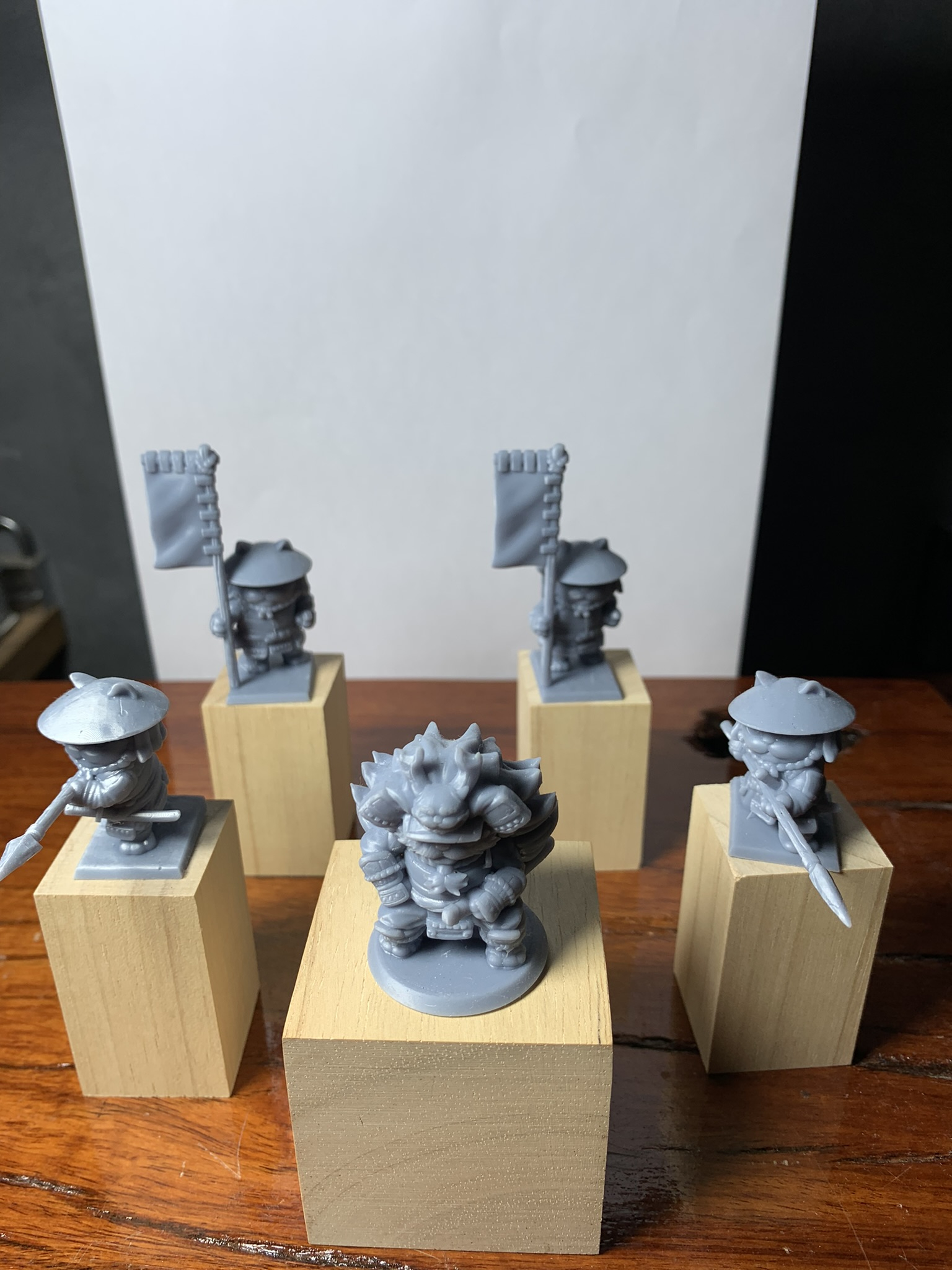 3D Printable CAT SAMURAI 001 by Art of V