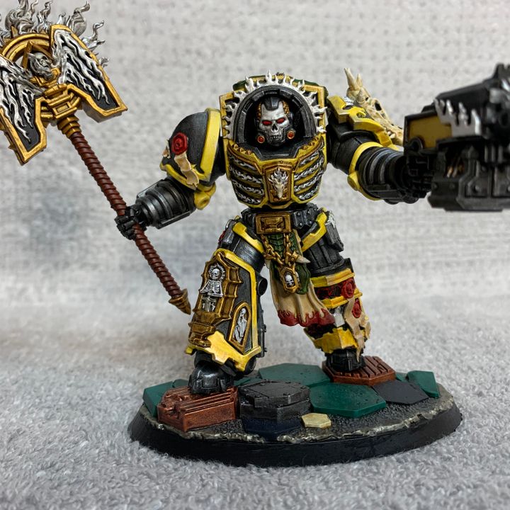 3D Print of Flame Lizards Heavy Armor Prelate (BuildKit) by john1360