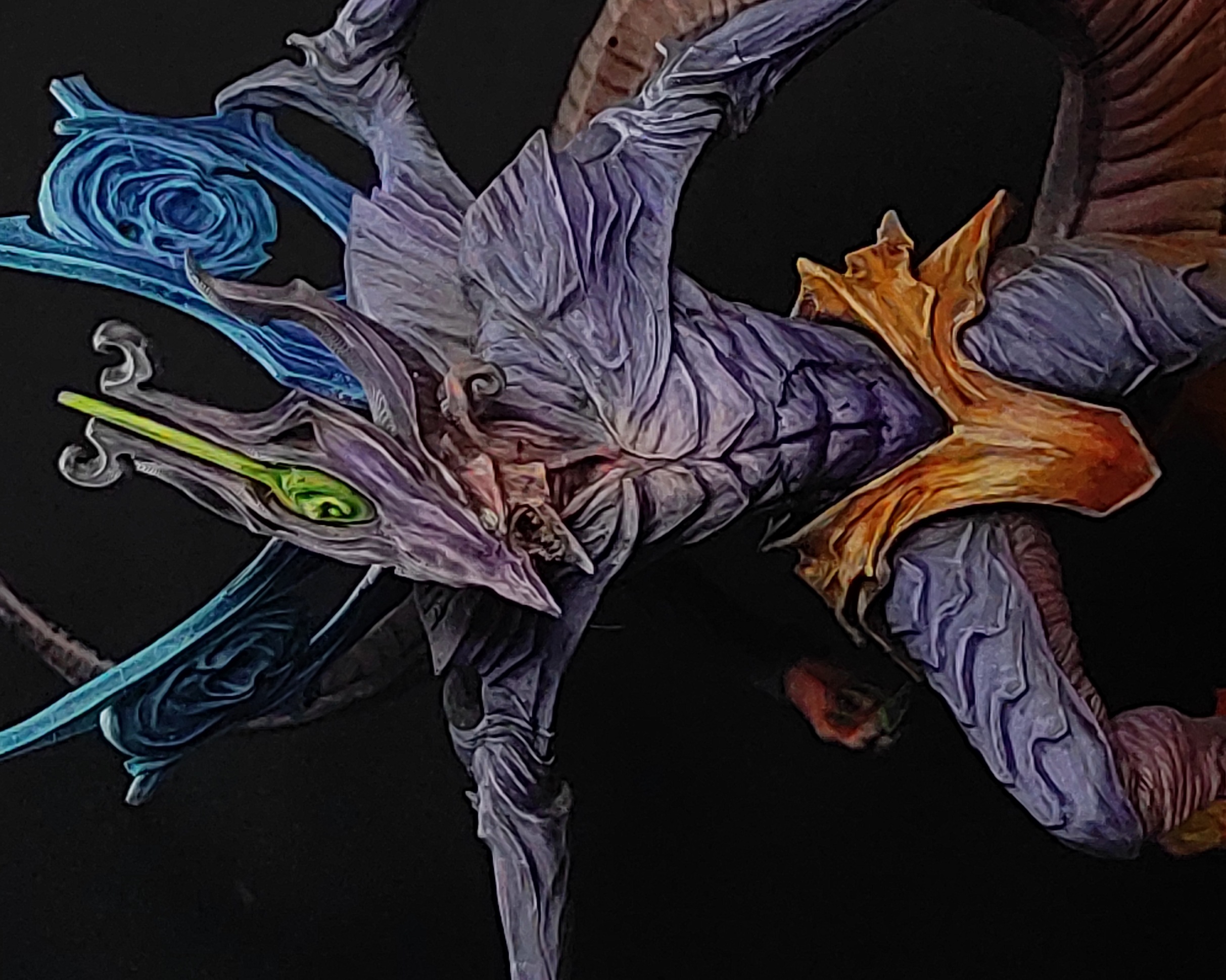 3D Printable Mek'herot, Prince of the Abyss by Witchsong Miniatures