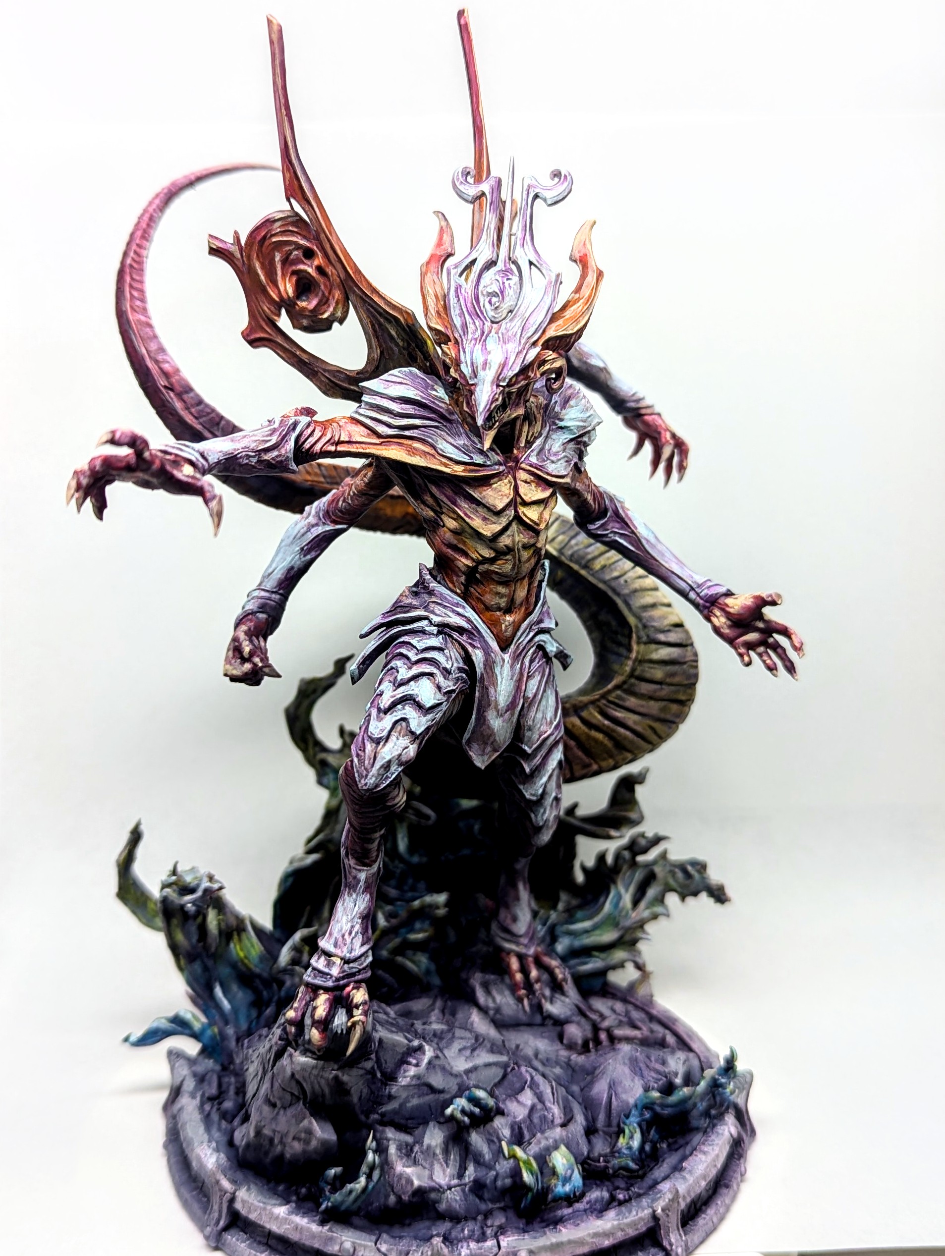 3D Printable Mek'herot, Prince of the Abyss by Witchsong Miniatures