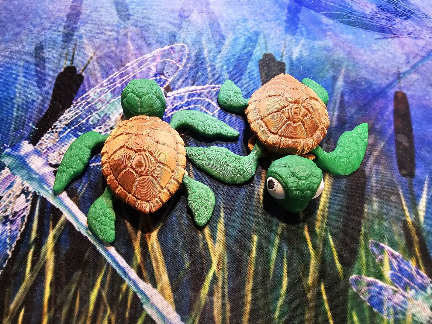 3D Printable Sea Turtle by Cinderwing3D