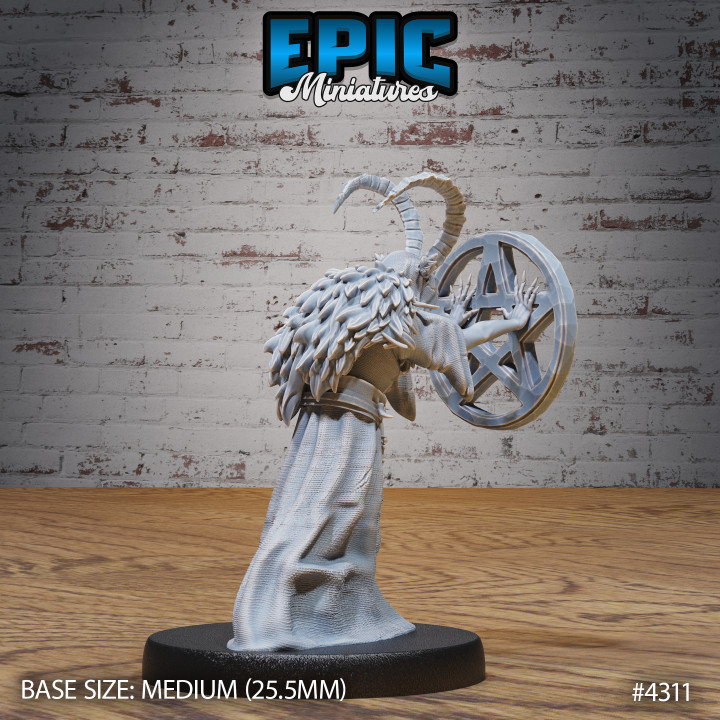 3D Printable Demonic Cultist Magic / Ancient Hell Spawn / Cult Leader ...