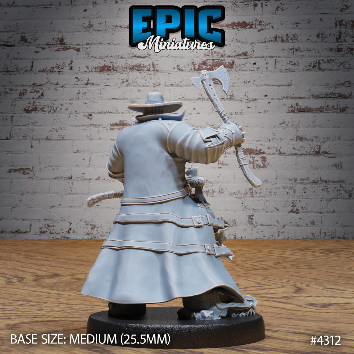 3D Printable Demonic Hunter Set / Ancient Hell Spawn / Cult Headhunter ...