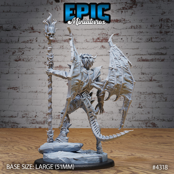 3D Printable Devil Lord Set / Ancient Hell Spawn / Infernal Knight ...