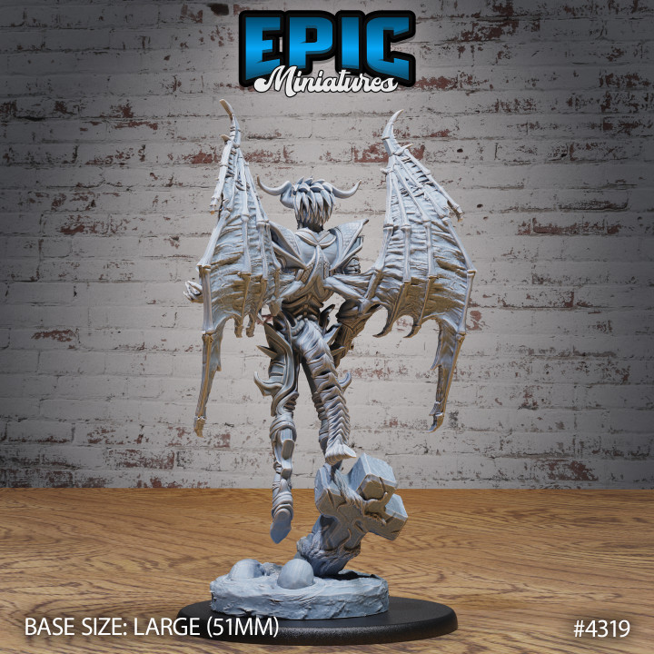 3D Printable Devil Lord Set / Ancient Hell Spawn / Infernal Knight ...